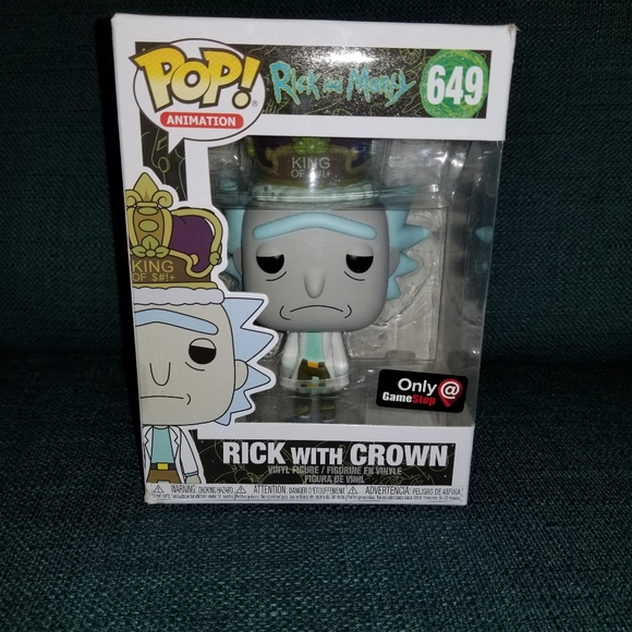 Other | Rick With Crown Rick And Morty Mini Figure | Poshmark